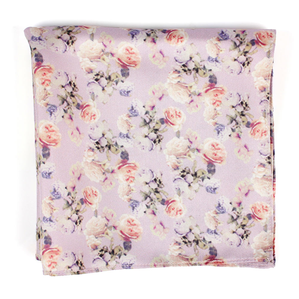 CF-ROSE-PI シルクプリントチーフ ローズ ピンク[フォーマルアクセサリー] ヤマモト(EXCY)/ヤマモト - ApparelX ...